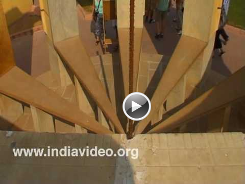 Ram Yantra, Jantar Mantar, Observatory, Jaipur, Rajasthan, Video, India