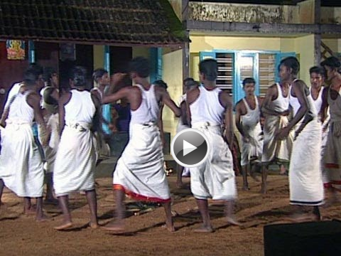 Kolkali – part 4, Malabar, Folk art form, Kerala, India, Video