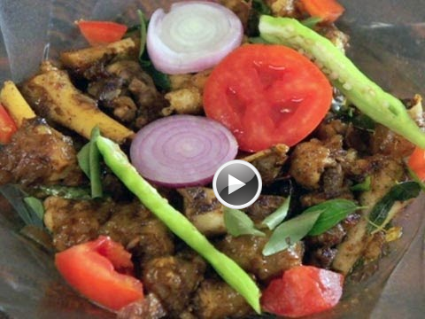 Elumbu Roast, Mutton bone curry, Recipe, Video, Non Vegetarian, Tamil ...
