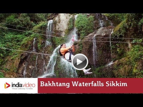 Bakhtang Waterfalls - Stunning Gangtok, Sikkim, India, Video