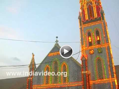 Madre-de-Deus church, Vettucaud, Thiruvananthapuram, Pilgrim Centre ...
