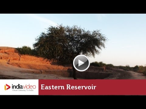Eastern Reservoir at Dholavira- a Harappan city, Gujarat, India, Video