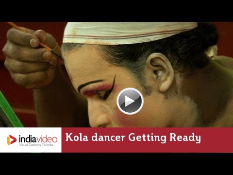 Holy Make-Up, Kola dance, Ritual Dance, Bhuta Kola, Bhoota Kola, Tulu ...