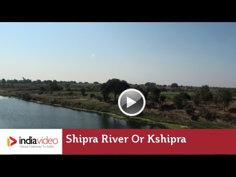 Shipra River, Ujjain, Madhya Pradesh, India, Video