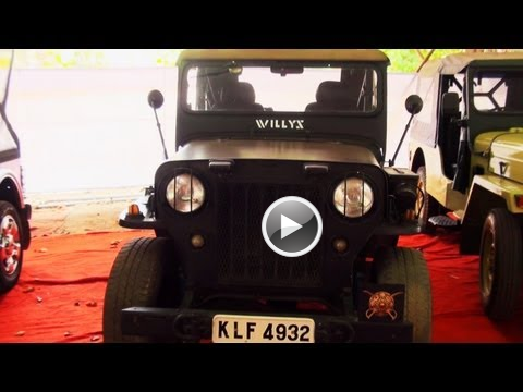 Willys Jeep, Utility Vehicle, Auto Show, Kerala, India, Video