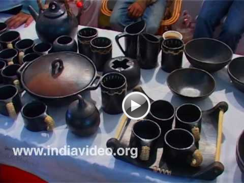 Pottery artifacts from Manipur in Dilli Haat, Travel, New Delhi, India ...