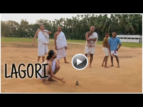 Lagori - a popular game among teenagers at Sanskrit Village, Mathur