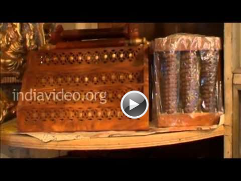 Handicrafts, Shimla, Himachal Pradesh, India, Video