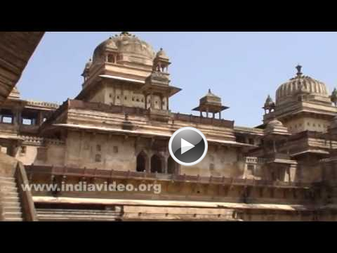 Interiors of Raj Mahal Palace, Orchha, Travel, India Video