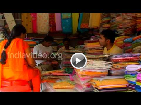 Shopping Street, Battala, Agartala, Tripura, India, Video