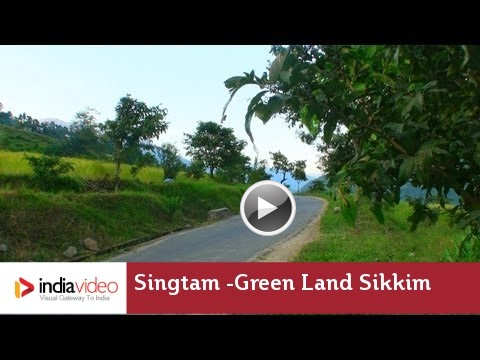 Singtam Town, Sikkim, North East, India, Video