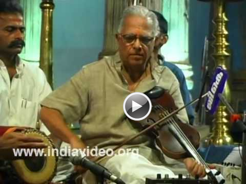 Violin Maestro T. N. Krishnan