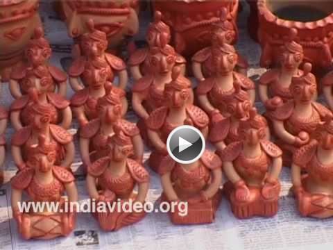 Terracotta Images from Uttar Pradesh, Craft, India Video