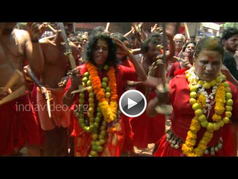 Komarams, Kodungallur Bharani, Oracle, Velichappadu, Festival ...