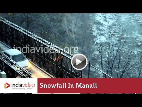 Breathtaking Snowfall at Manali