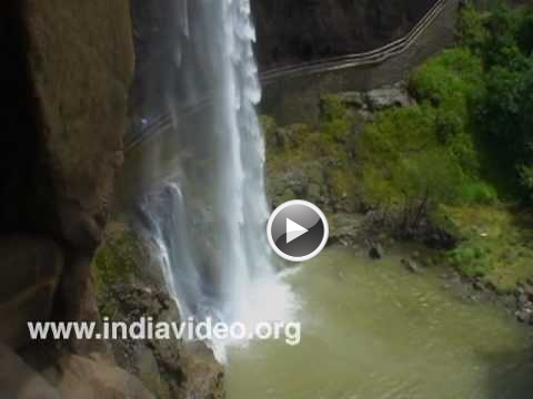 Waterfall, Charanandri Hills, Video, Ellora, Maharashtra, India