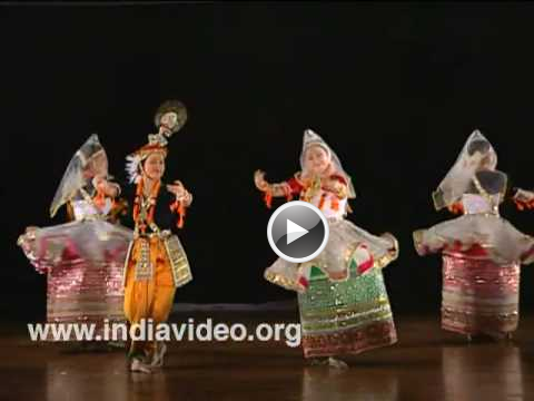 Manipuri Dance, Classical Dance, Ras Lila, Arts, Manipur, India Video