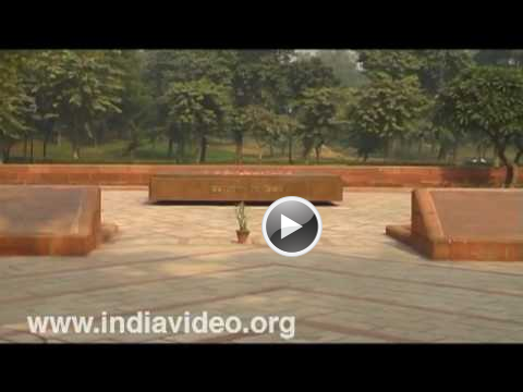 Vijay Ghat, New Delhi, India Video