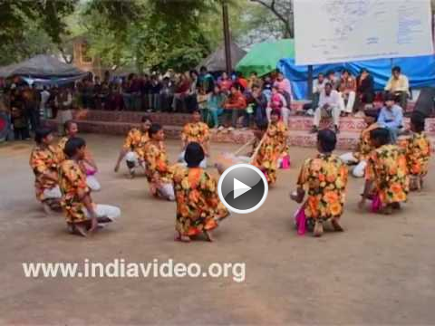 Panthi- the tribal dance of Chattisgarh, Surajkund Crafts Fair, India Video