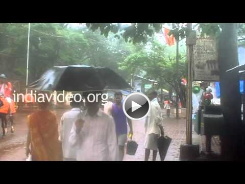 Market Road, Matheran, Maharashtra, India, Video