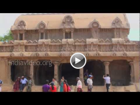 Panch Rath Temple, Mahabalipuram, UNESCO World Heritage Site, Tamilnadu ...