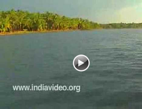 Serene backwaters of Valiyaparamba, Kasargod, Backwaters, India, Kerala ...