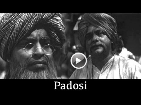 Padosi 1941, V. Shantaram, Prabhat Films, Indian Cinema, Celebrating ...