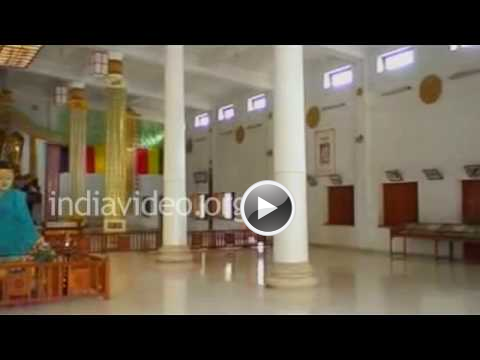 Japanese Temple, Rajgir, Bihar, India, Video