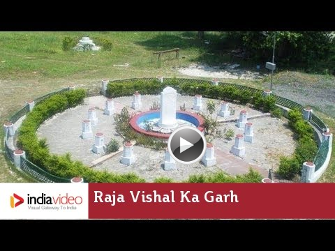 Raja Vishal Ka Garh, Vaishali, Bihar, India, Video