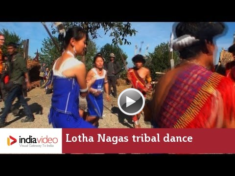 Tribal dance, Lotha Naga Tribe, Hornbill festival, Nagaland, India