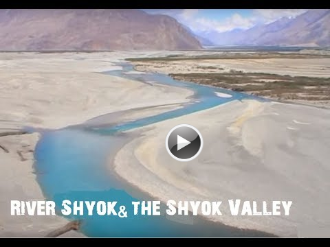 Shyok Valley in Ladakh
