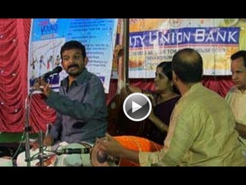 Sri. T. M. Krishna, Carnatic Vocalist, Neelakanta Sivan Music Festival ...