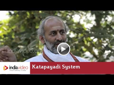 Katapayadi System of Representing Numbers