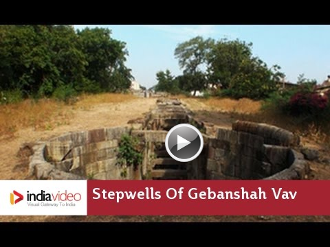 Gebanshah Vav, Step well, Champaner, Gujarat, India, Video